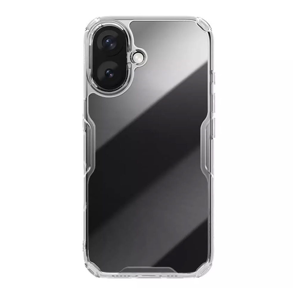 Zastitna maska (futrola) NILLKIN Nature Pro - Iphone 16 Plus (6.7) bela (MS)