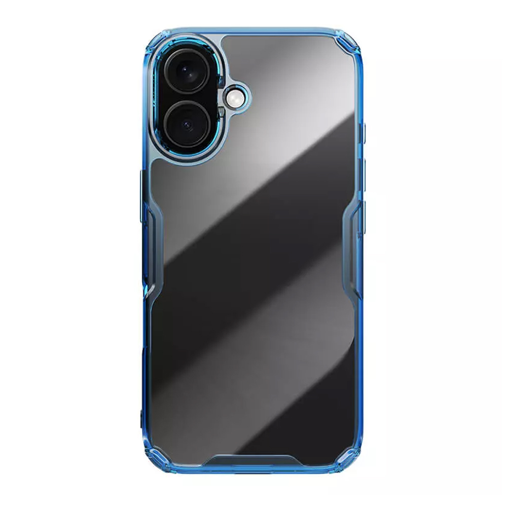 Zastitna maska (futrola) NILLKIN Nature Pro - Iphone 16 Plus (6.7) plava (MS)