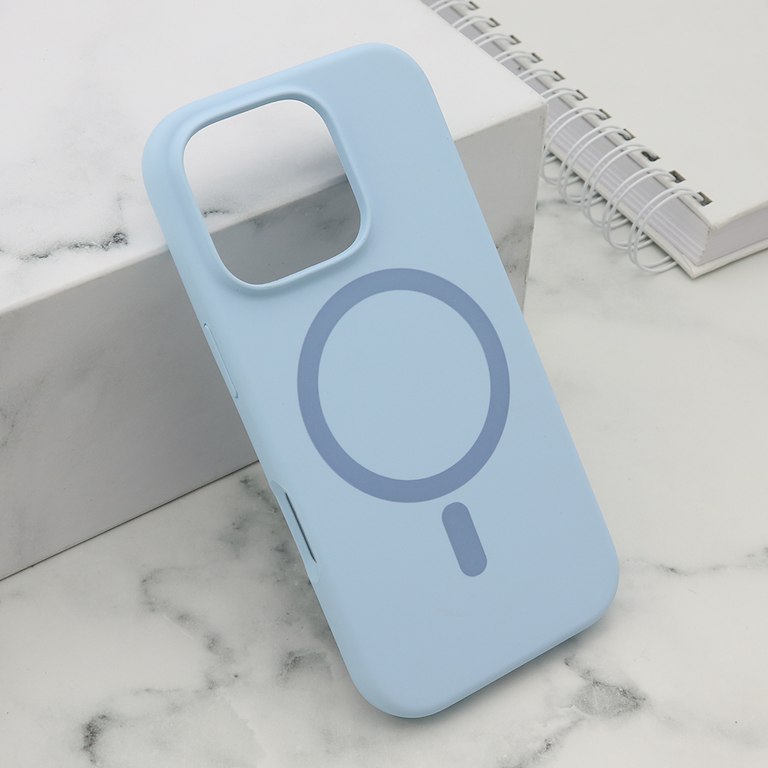 Zastitna maska (futrola) PURE MagSafe - iPhone 16 Pro (6.3) plava (MS)