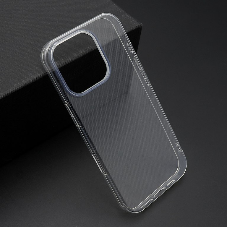 Zastitna ultra tanka (skin) maska / futrola PROTECT - iPhone 16 Pro (6.3) providna (bela) (MS)