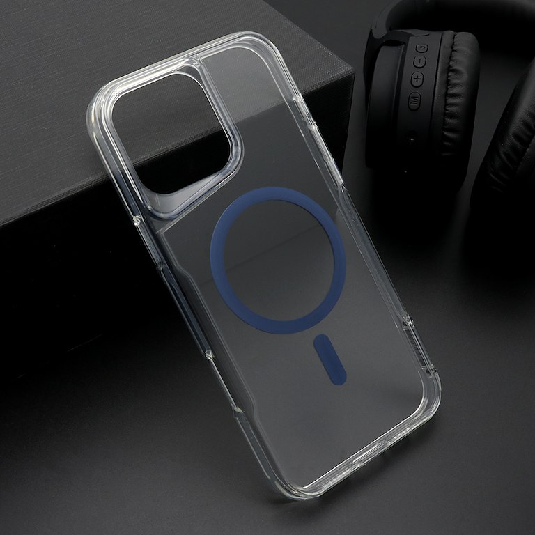 Zastitna maska (futrola) AURA MagSafe - iPhone 16 Pro Max (6.9) plava (MS)