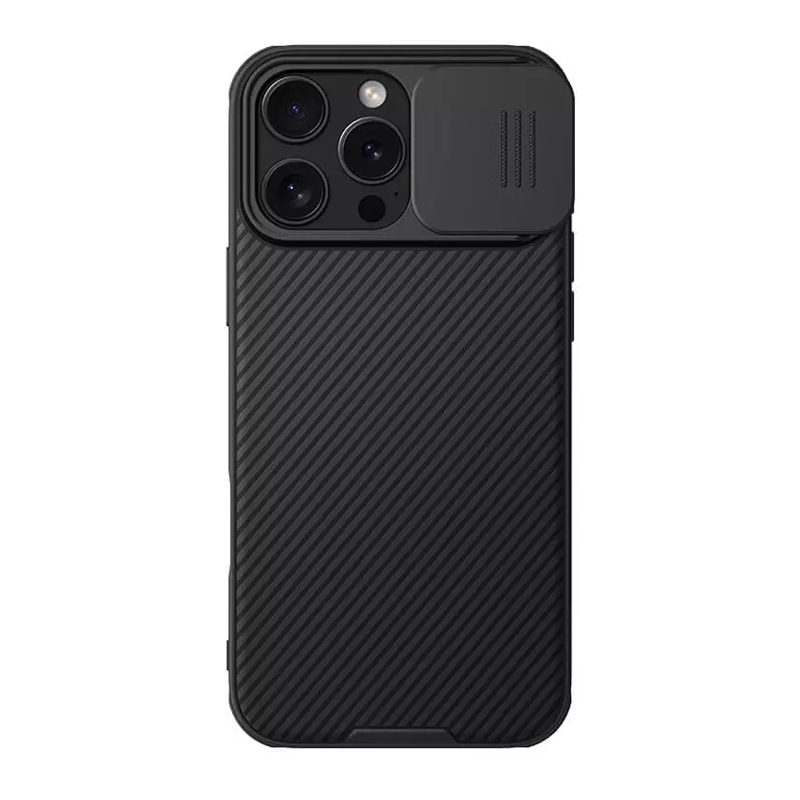 Zastitna maska (futrola) Nillkin Cam Shield Pro - iPhone 16 Pro Max (6.9) crna (MS)