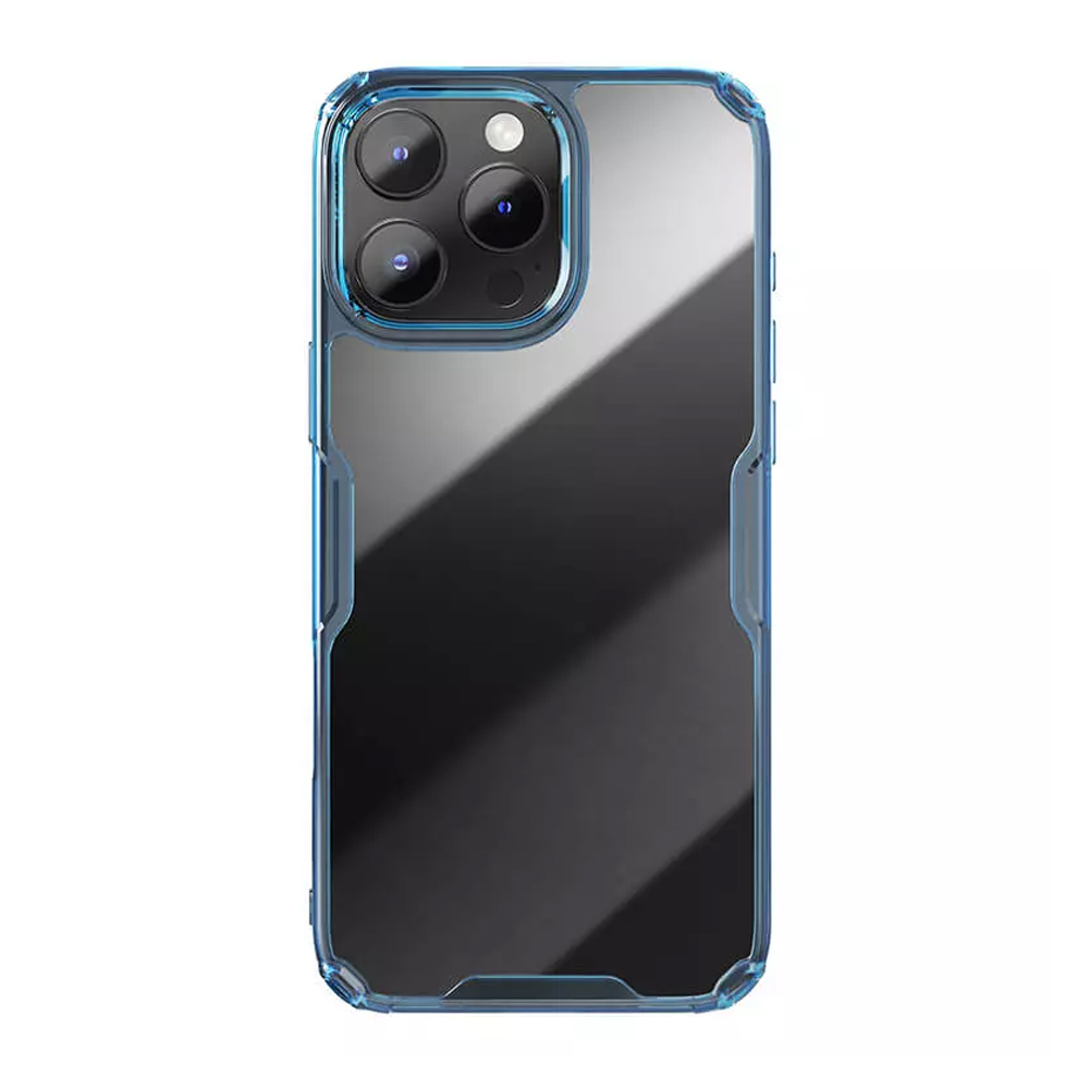 Zastitna maska (futrola) NILLKIN Nature Pro - iPhone 16 Pro Max (6.9) plava (MS)