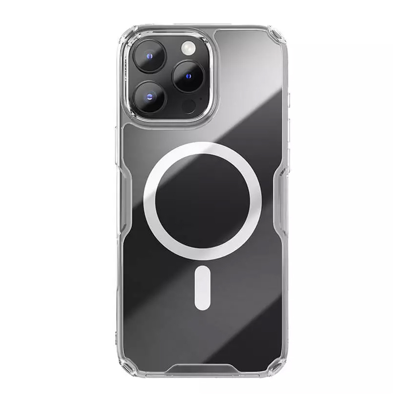 Zastitna maska (futrola) NILLKIN Nature Pro Magnetic - iPhone 16 Pro Max (6.9) bela (MS)