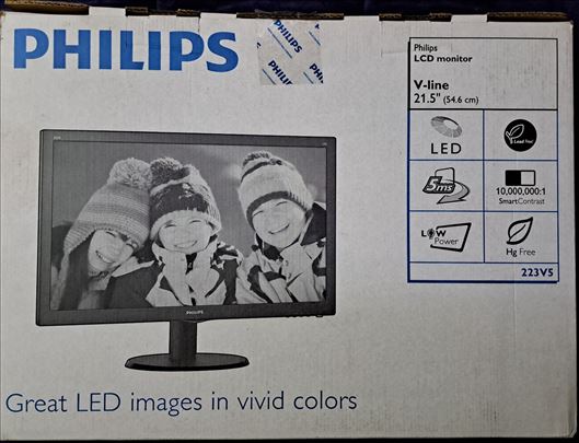 Monitor 21.5" Philips 223V5LSB2/10 LED