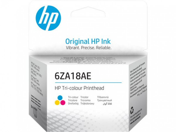 SUP INK HP 6ZA18AE Tri-Color Printhead