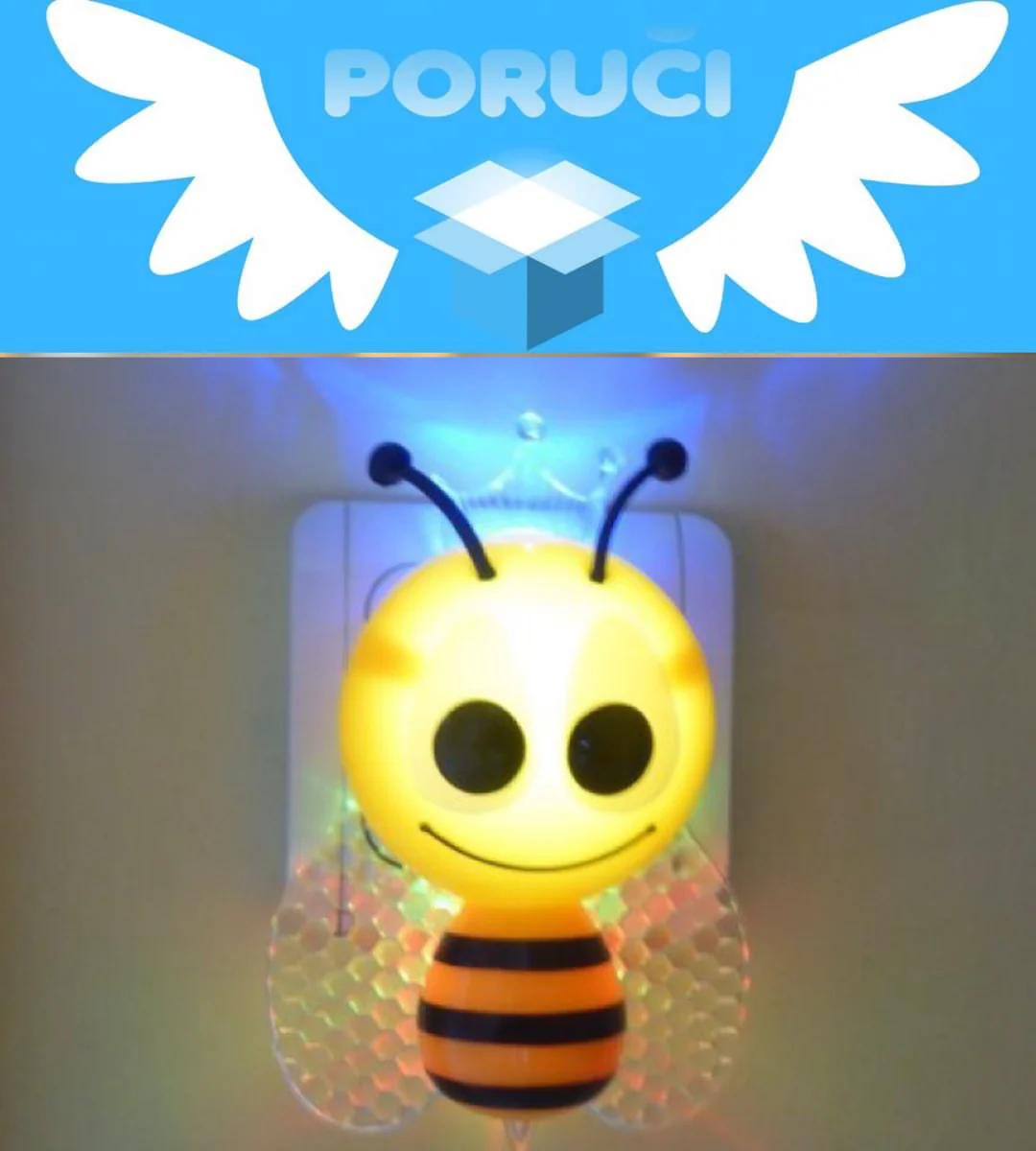 LED noćna lampa sa senzorom M8085L