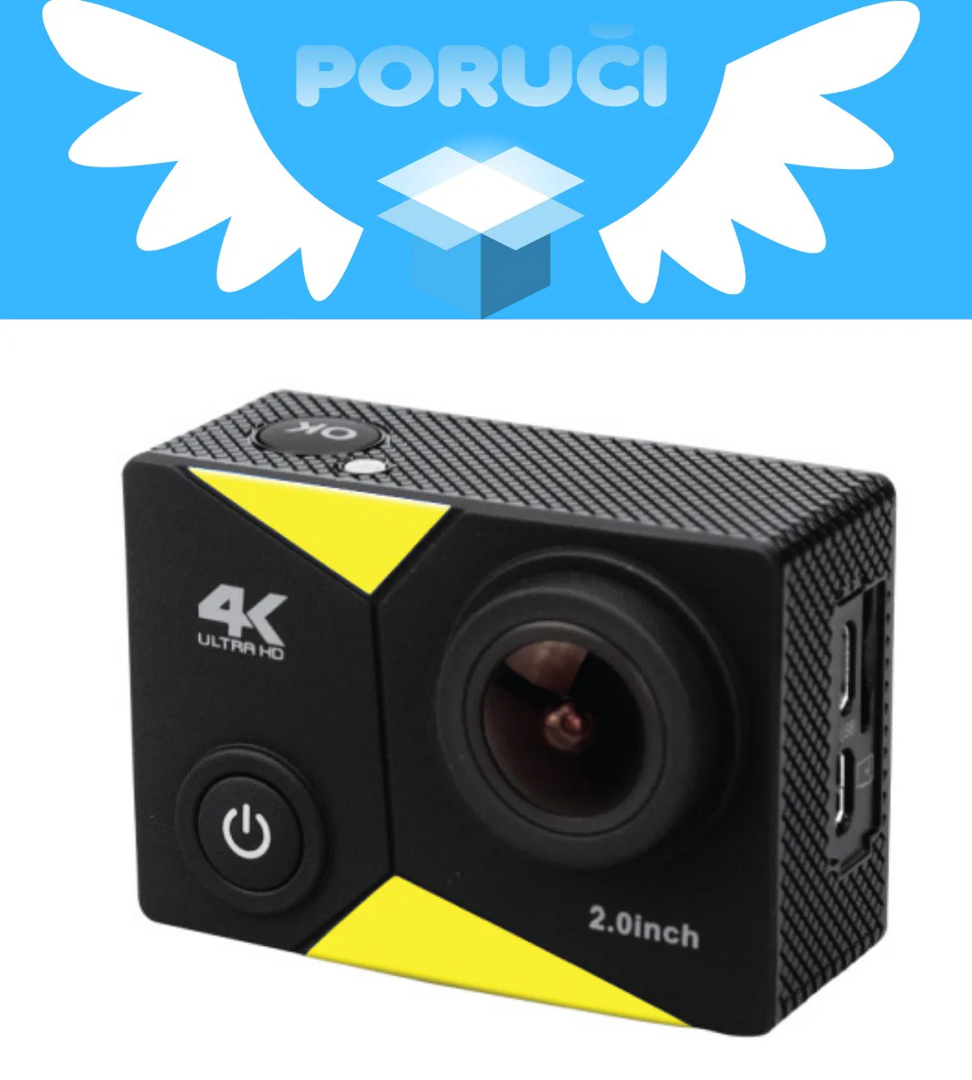 Sport kamera 4K rezolucija SCM-4000L