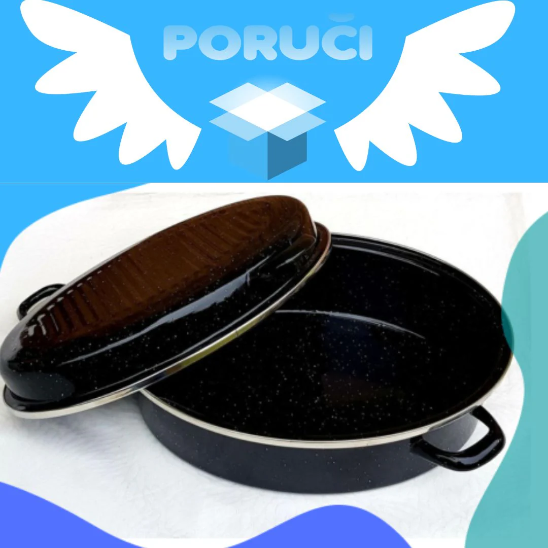 Emajlirani pekač Konig 39 cm