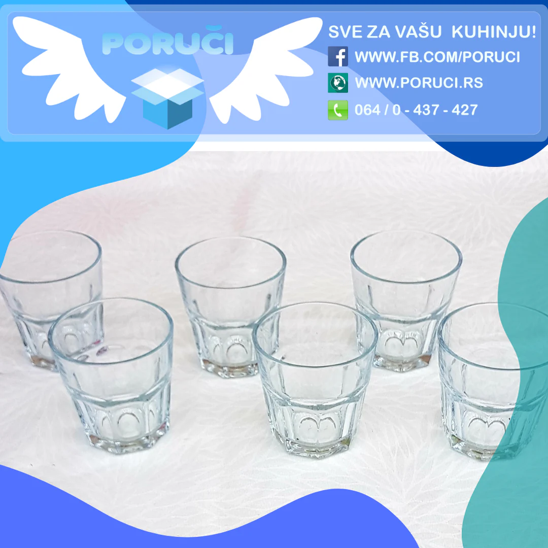 Set čaša 6/1 ARA 218 200 ml