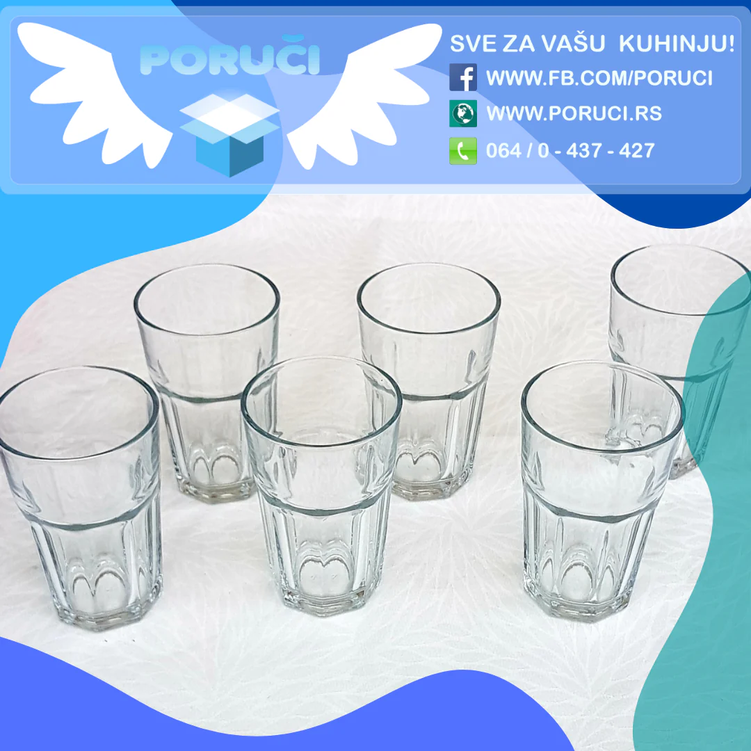 Set čaša 6/1 ARA 263 300 ml