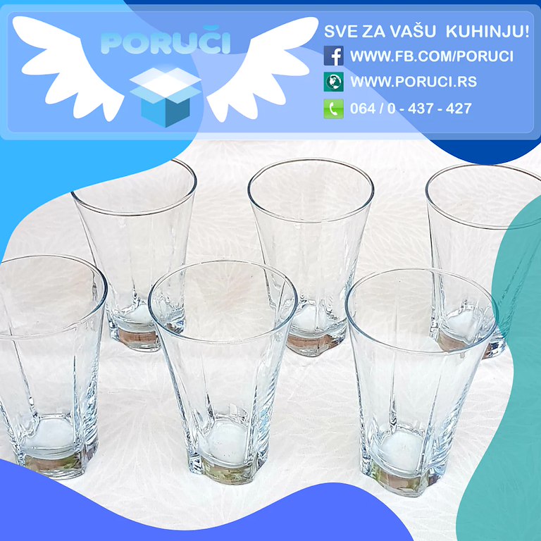 Set čaša TRU 362 350 ml