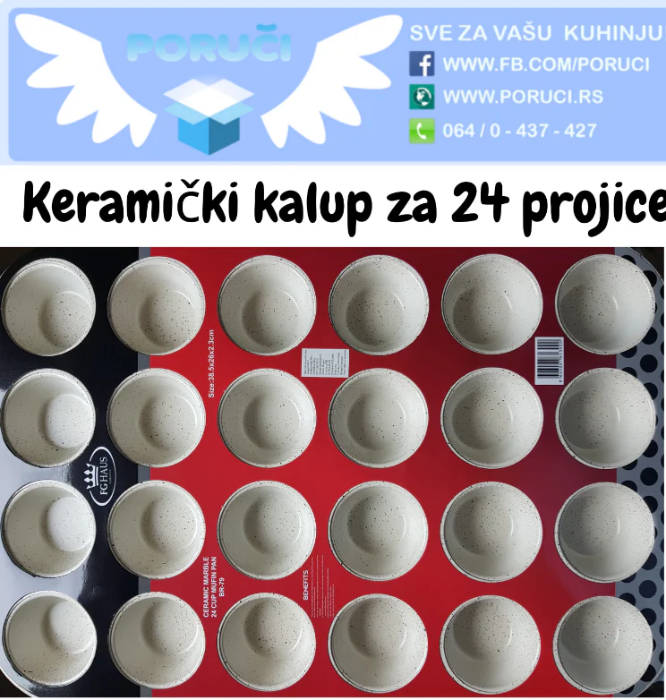 Keramički kalup za projice 24