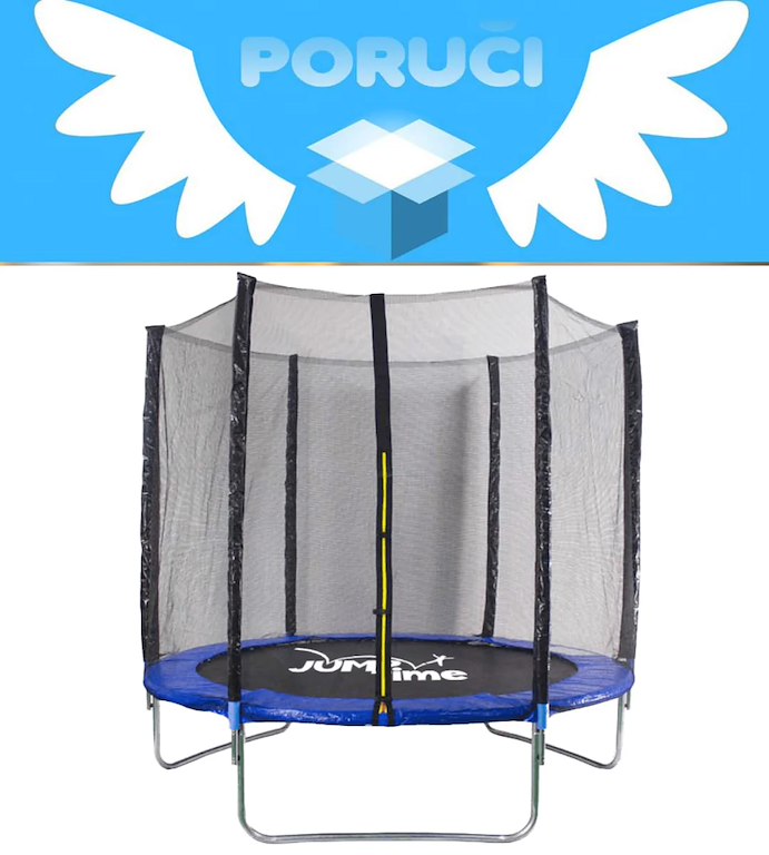 JUMP TIME Trampolina - 244cm