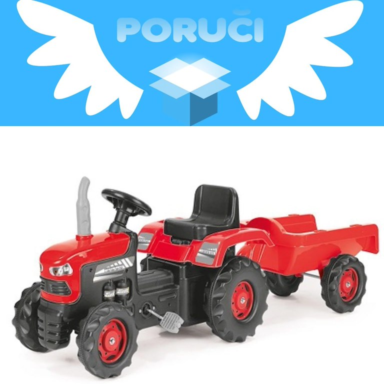 Traktor na pedale 081537