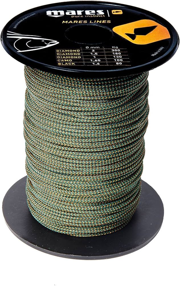 Mares line 1.65mm 100 metara-konop (green)