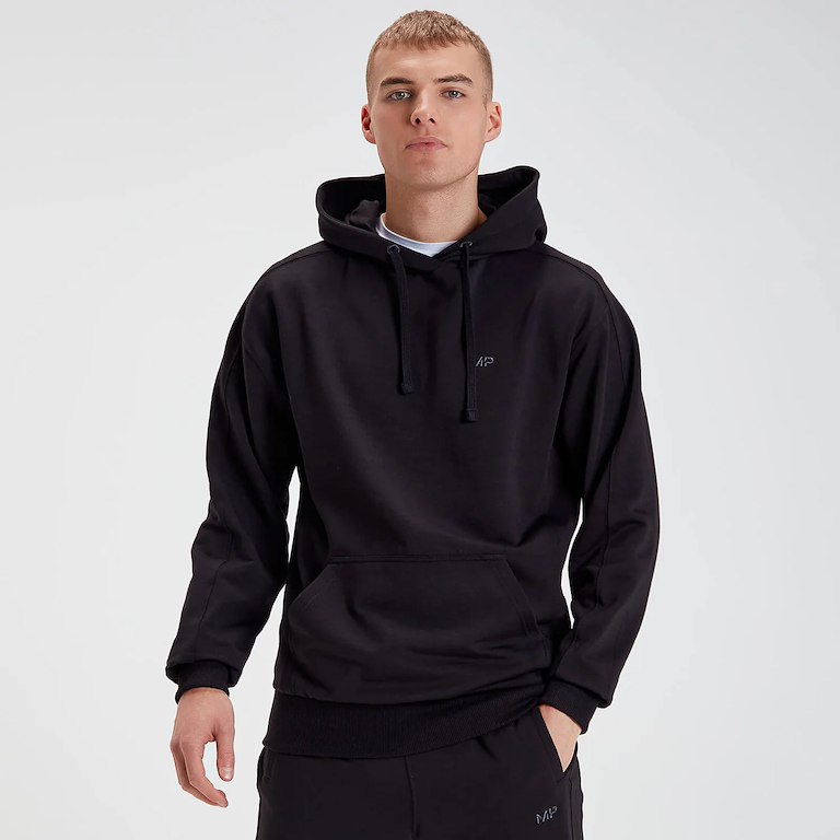 MP Men's Rest Day Oversized Hoodie - muška dukserica - isprana crna