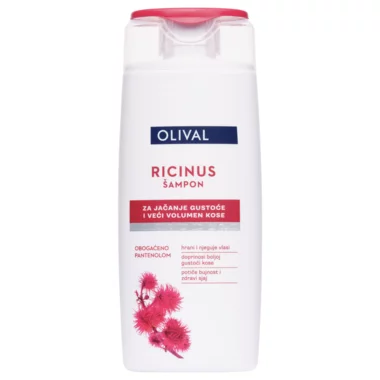 Šampon za volumen i jačanje kose OLIVAL ricinus