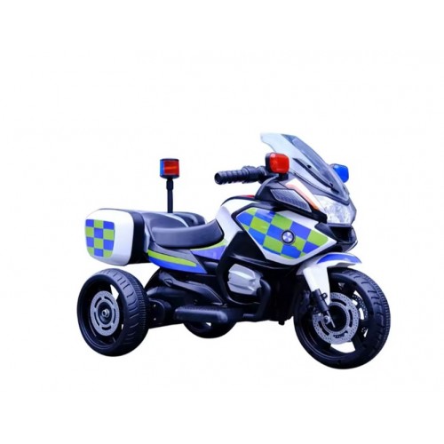 Baby 6v mb7100 police BMW motor 023719 PLAVI