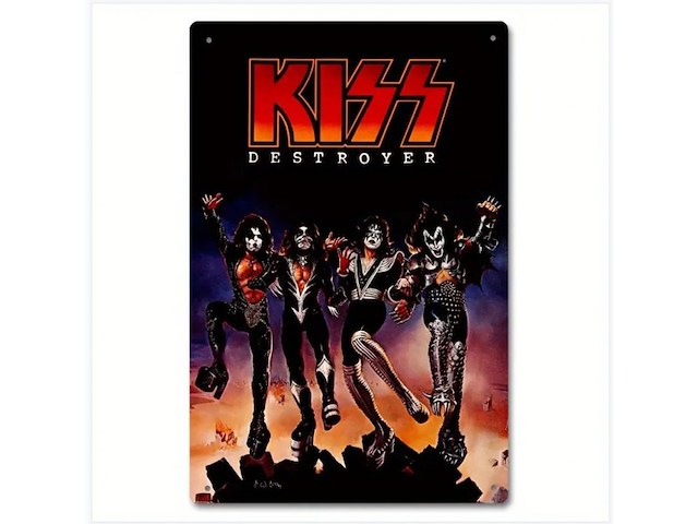 Retro ➡️ Kiss ➡️ Destroyer ➡️ 30 x 20 cm ➡️ Nova