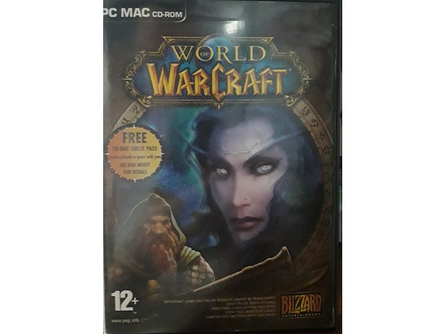 World of Warcraft  PC MAC CD-ROM (5 DISKA)