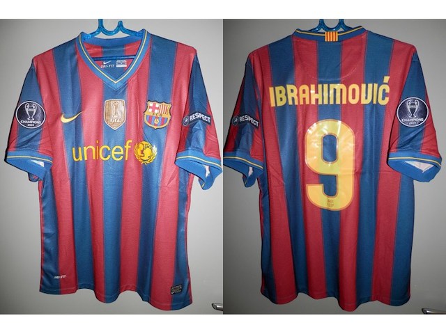 Barcelona dres 2009-10 Zlatan Ibrahimović 9