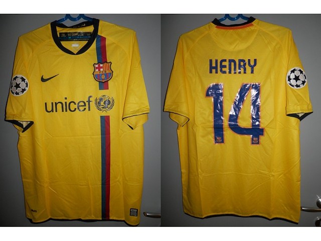 Barcelona dres 2008-09 Thierry Henry 14