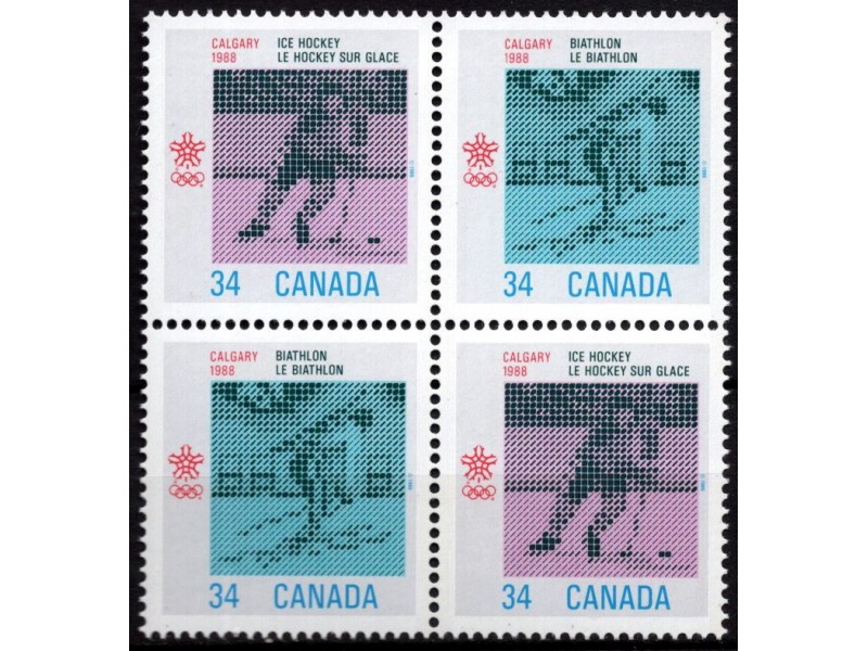 Canada 1986. Olimpijada