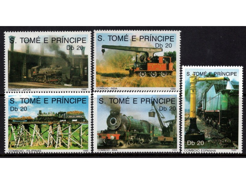 Sao Tome e Principe 1989. Vozovi