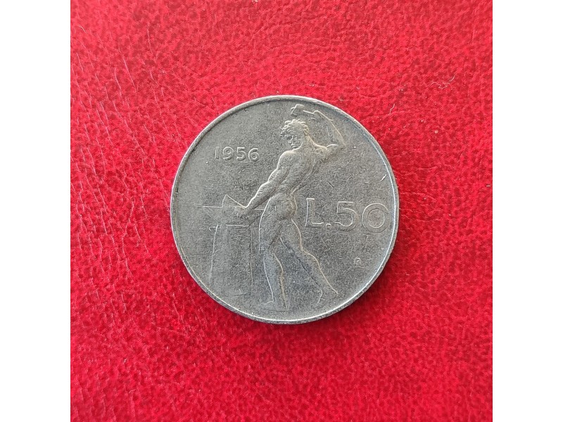 50 LIRA 1956