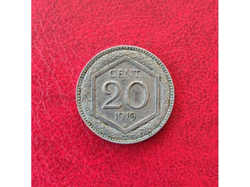 20 CENTESIMI 1919