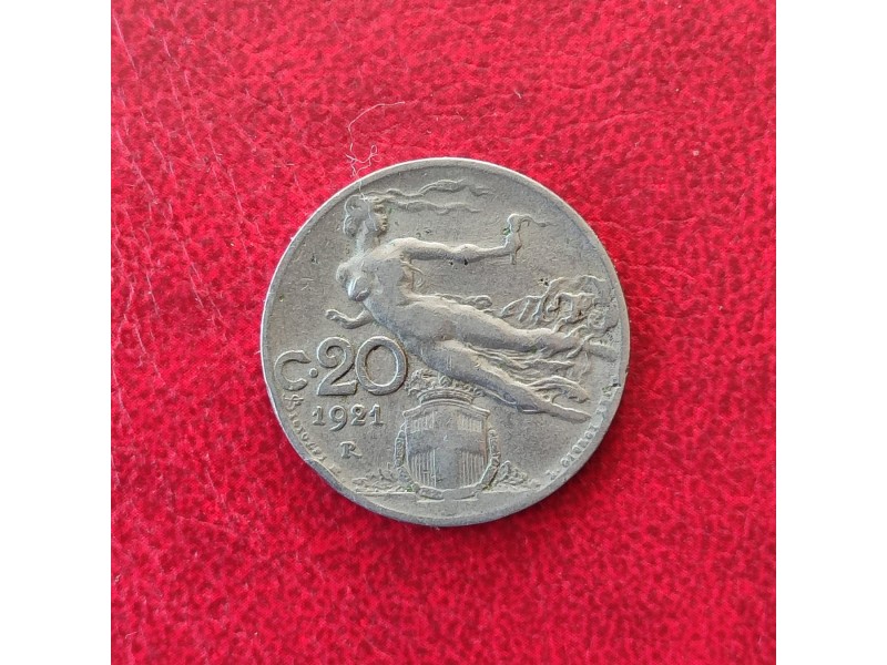 20 CENTESIMI 1921