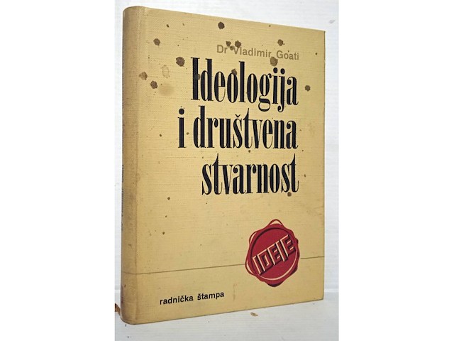 Ideologija i društvena stvarnost, dr Vladimir Goati