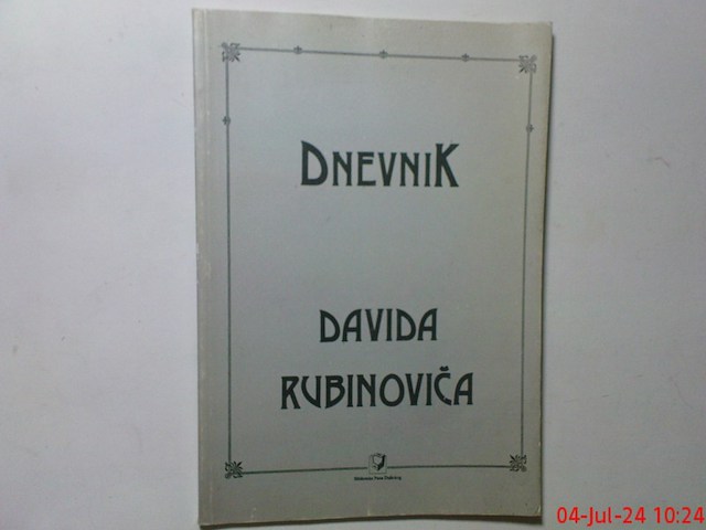 DNEVNIK DAVIDA RUBINOVICA