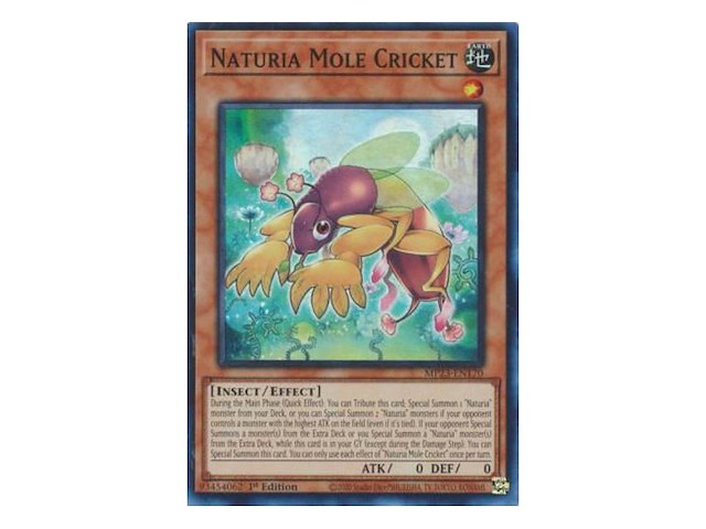 Yu-Gi-Oh! Naturia Mole Cricket - MP23-EN170