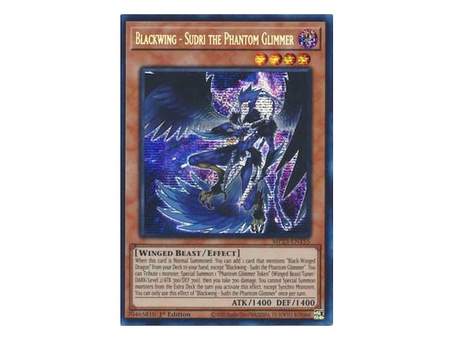 Yu-Gi-Oh! Blackwing - Sudri the Phantom... MP23-EN155