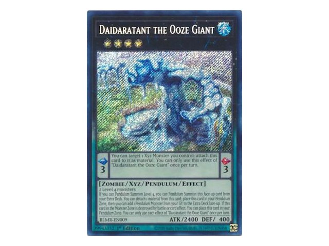 Yu-Gi-Oh! Daidaratant the Ooze Giant - BLMR-EN009