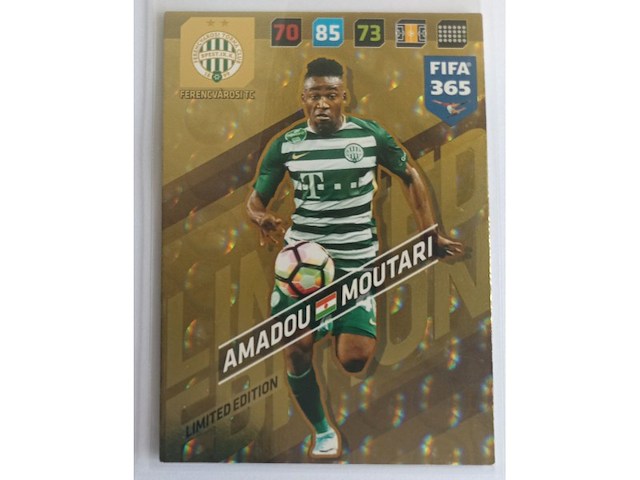 2018 Adrenalyn XL Fifa 365 Amadou Moutari Limited