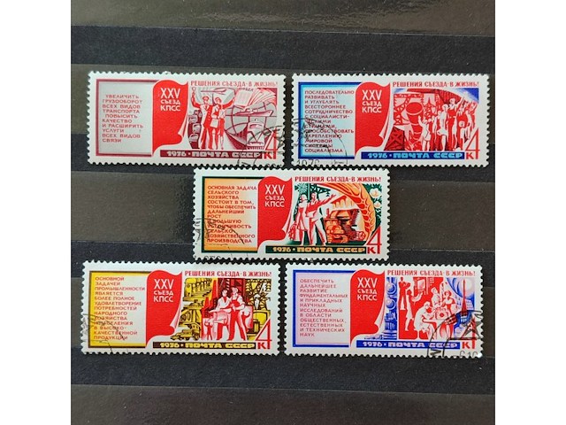 1976 SSSR - XXV kongres KPSS