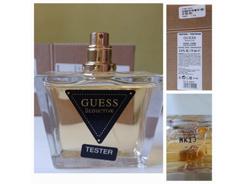 Guess seductive, tester edt 75 ml, original