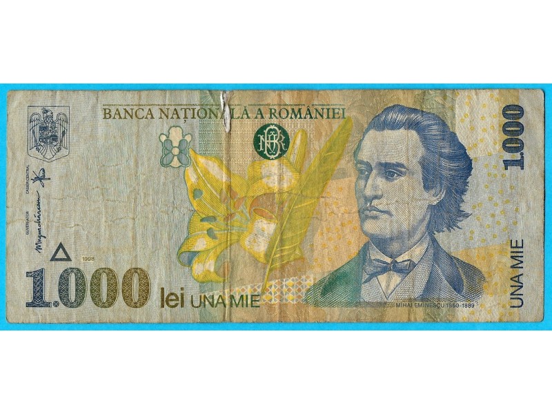 Rumunia 1000 lei 1998