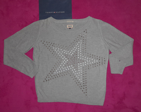 Tommy Hilfiger sivi dzemper/bluza XS/S