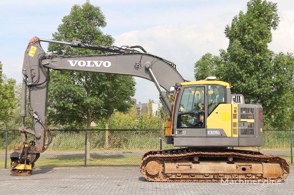 Volvo ECR 235 EL | ROTOTILT | QUICK COUPER | AIRCO bager guseničar