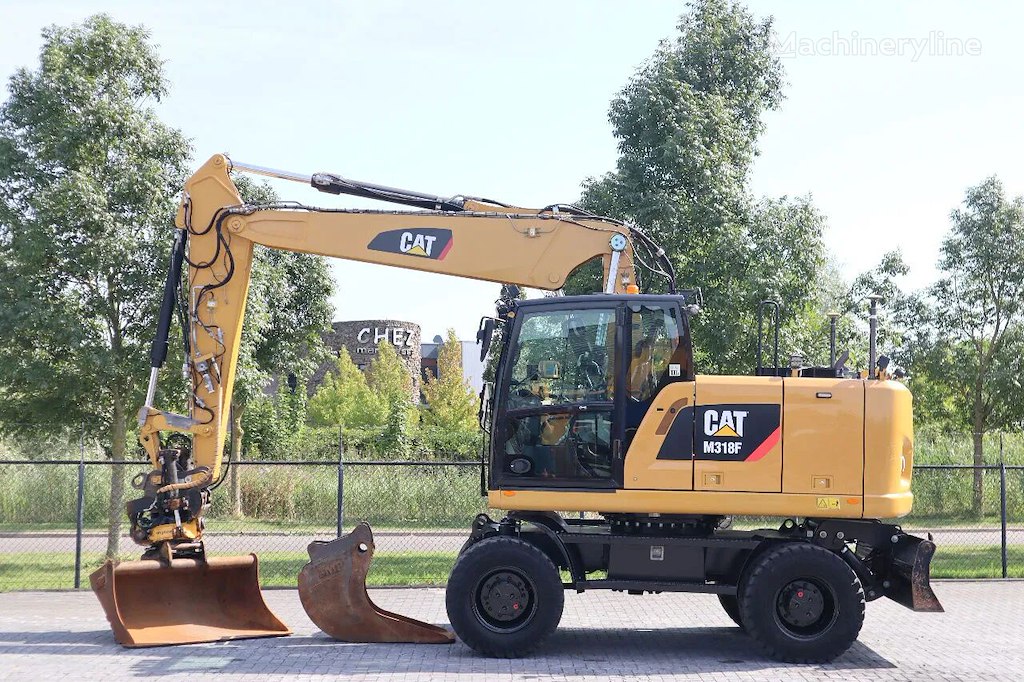 Caterpillar M318F | ROTOTILT | GPS |2X BUCKET | BSS bager točkaš