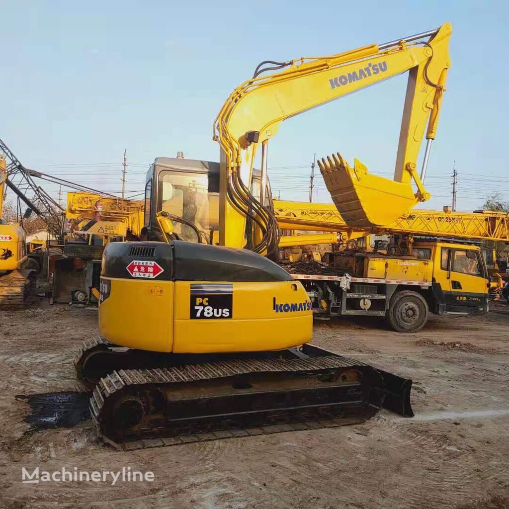 Komatsu pc78us mini bager