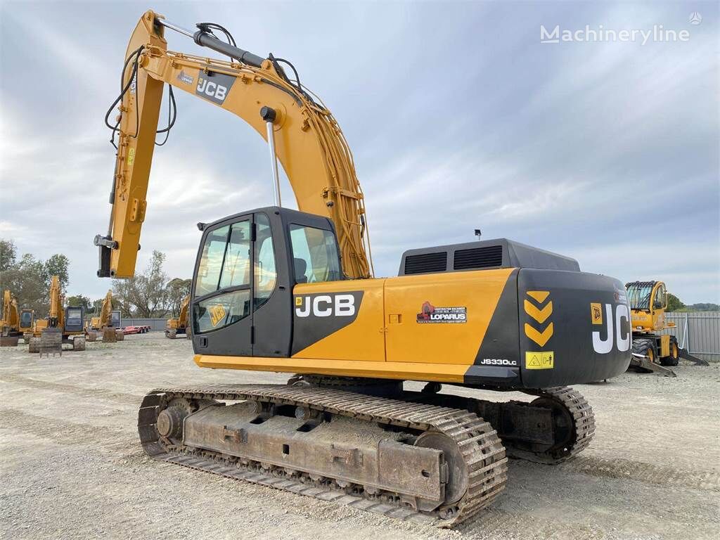 JCB JS 330 LC , ISUZU MANUAL PUMP bager guseničar