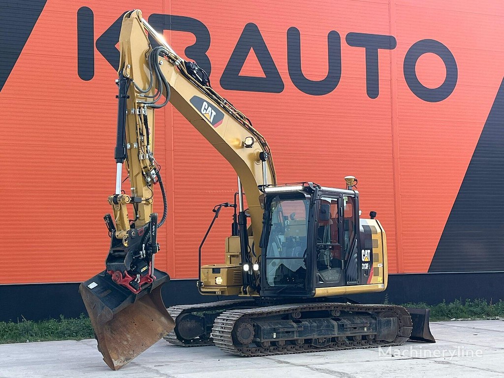 Caterpillar 313 FL TRIMBLE 3D / ROTOTILT / AC / CENTRAL LUBRICATION bager guseničar