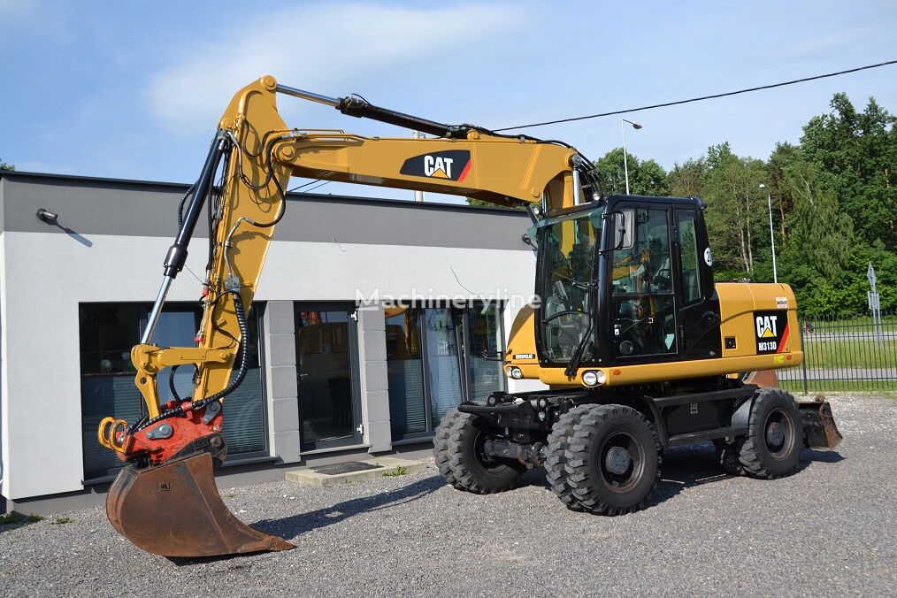 Caterpillar 313 D, BEZ AD BLU, BEZ DPF bager točkaš