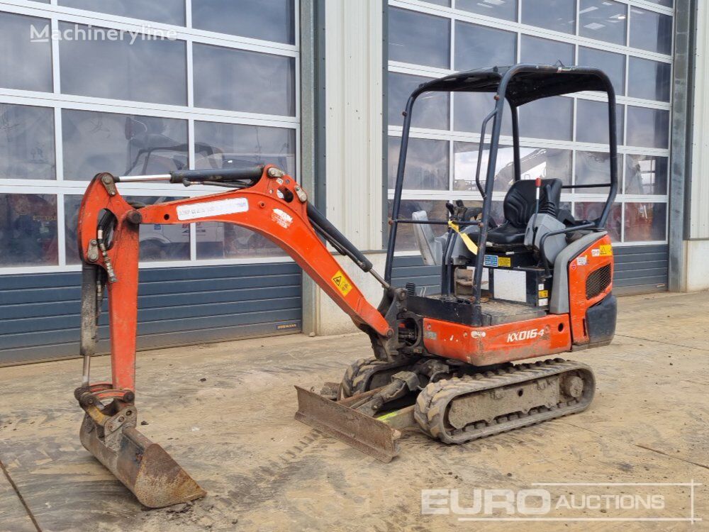 Prodaje se Kubota KX016-4 mini bager na aukciji