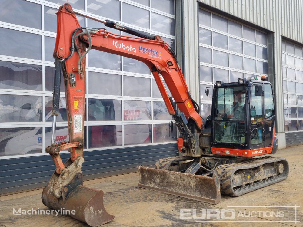 Prodaje se Kubota KX080-4A2 mini bager na aukciji